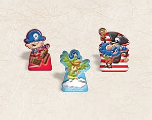 Amazon.com: Amscan Fun-Filled, Pirate Puffy Finger Puppet, Supplies ...