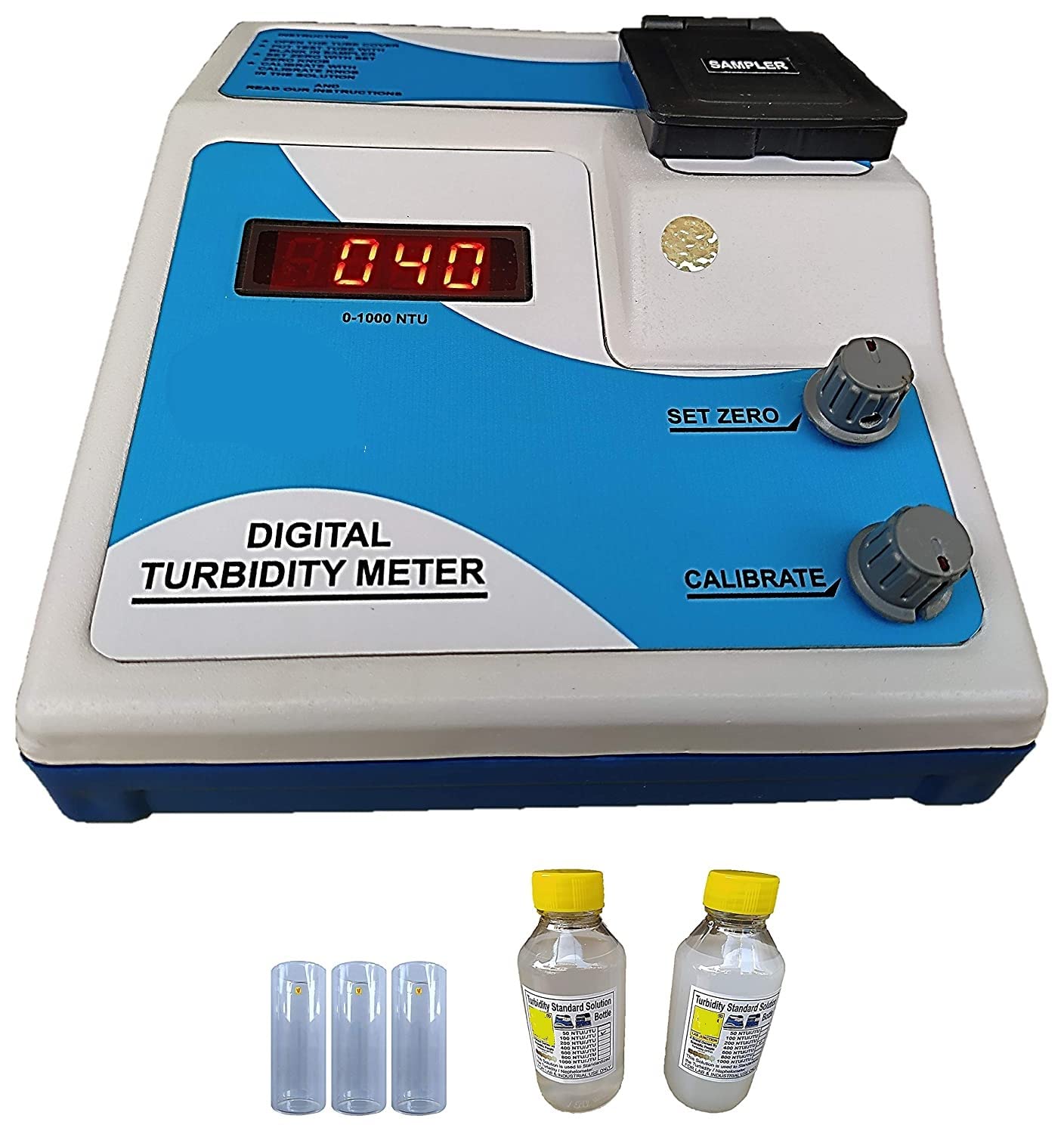 Yantra 220V Digital Turbidity Meter Nephelometer LJ-331 0-1000 NTU in 4 ...