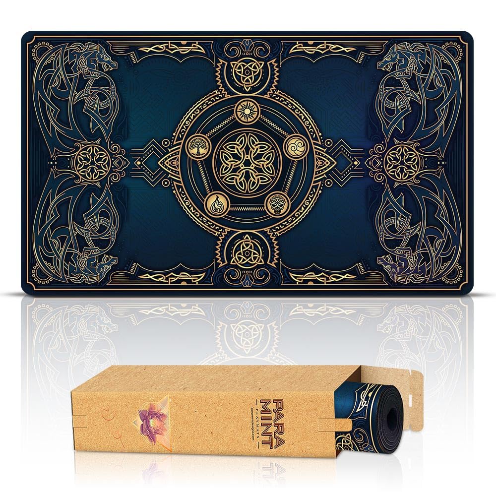 Snapklik.com : Paramint Royal Dragon Blast - MTG Playmat - Compatible