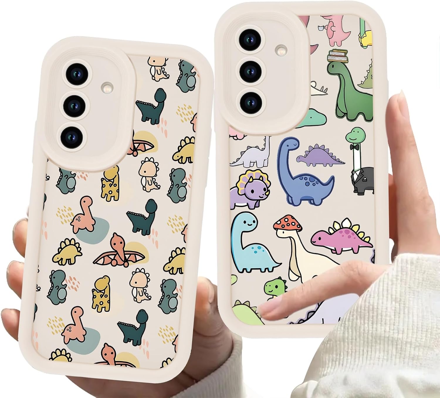 Amazon.com: Aoldimu 2 Pack Dinosaur Case for Samsung Galaxy A16 5G 6.7 ...