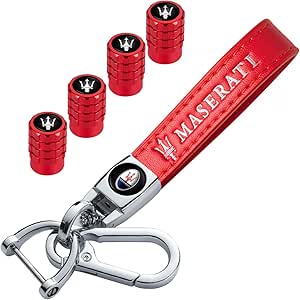 Amazon.com: Tire Valve stem caps Suit for 2013-up Maserati Quattroporte ...