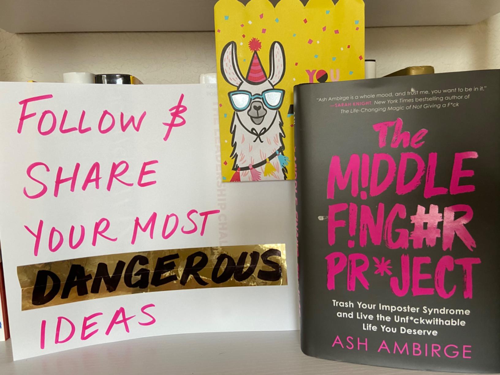 Amazon.com: The Middle Finger Project: Trash Your Imposter Syndrome and ...