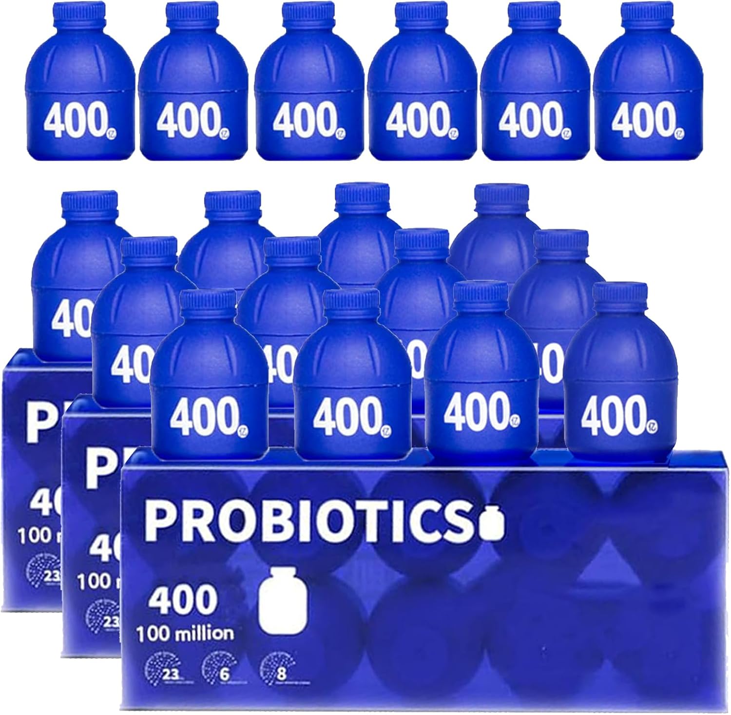 Amazon.com: ZOOONE Probiotics 40 Billion CFU, Little Blue Bottle ...