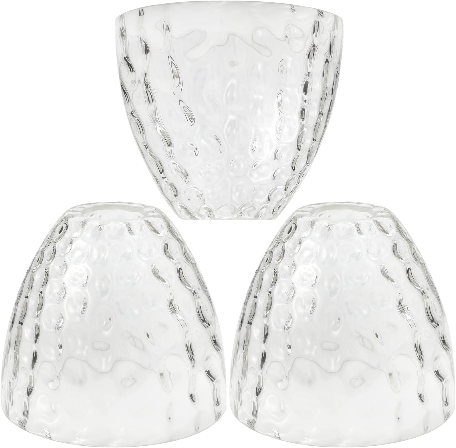 Clear With Inside Frosted Glass Shade - 2-1/8-Inch Fitter Opening ...