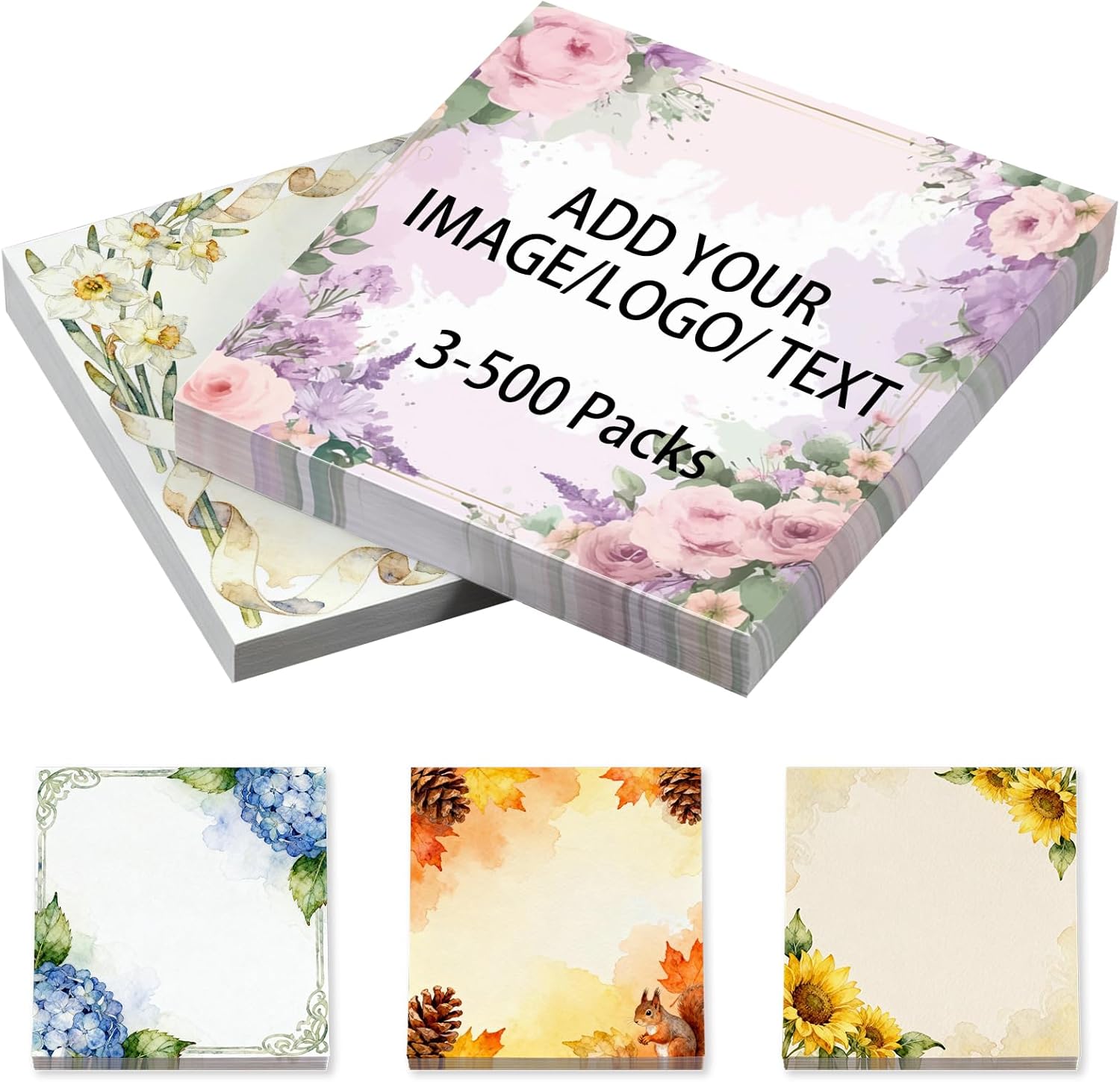 Amazon.com : Personalized Funny Sticky Notes Custom Sticky Notes with ...