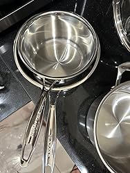 Scanpan 22033 Impact 3 Piece Saucepan Set: Saucepans: Amazon.com.au