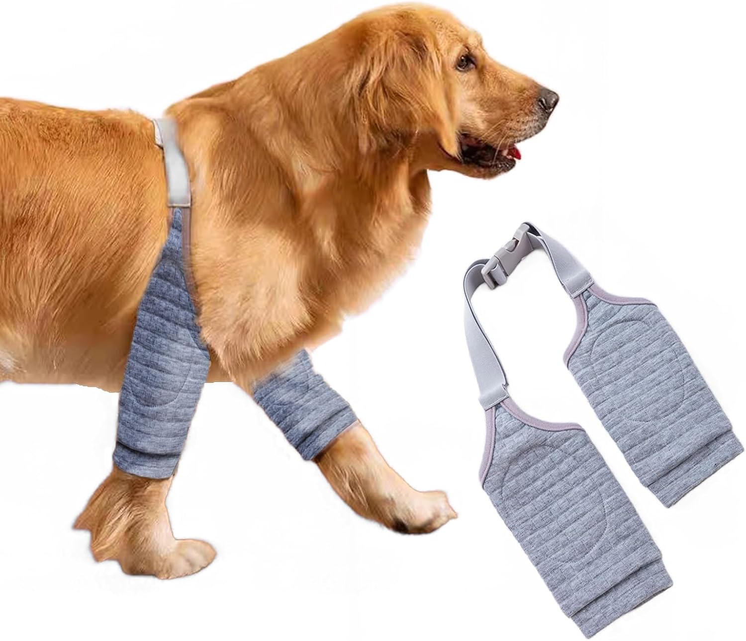 Amazon.com : MANON ROSA Dog Elbow Pads – Knee Wrap Front Leg Sleeves ...