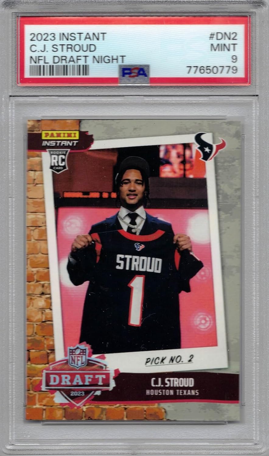 Amazon.com: 2023 Panini Instant Football #DN2 C.J. Stroud Rookie Card ...