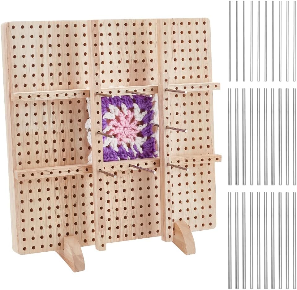 Amazon.com: BENECREAT 1 Set 11Inch Crochet Blocking Board Handcrafted ...