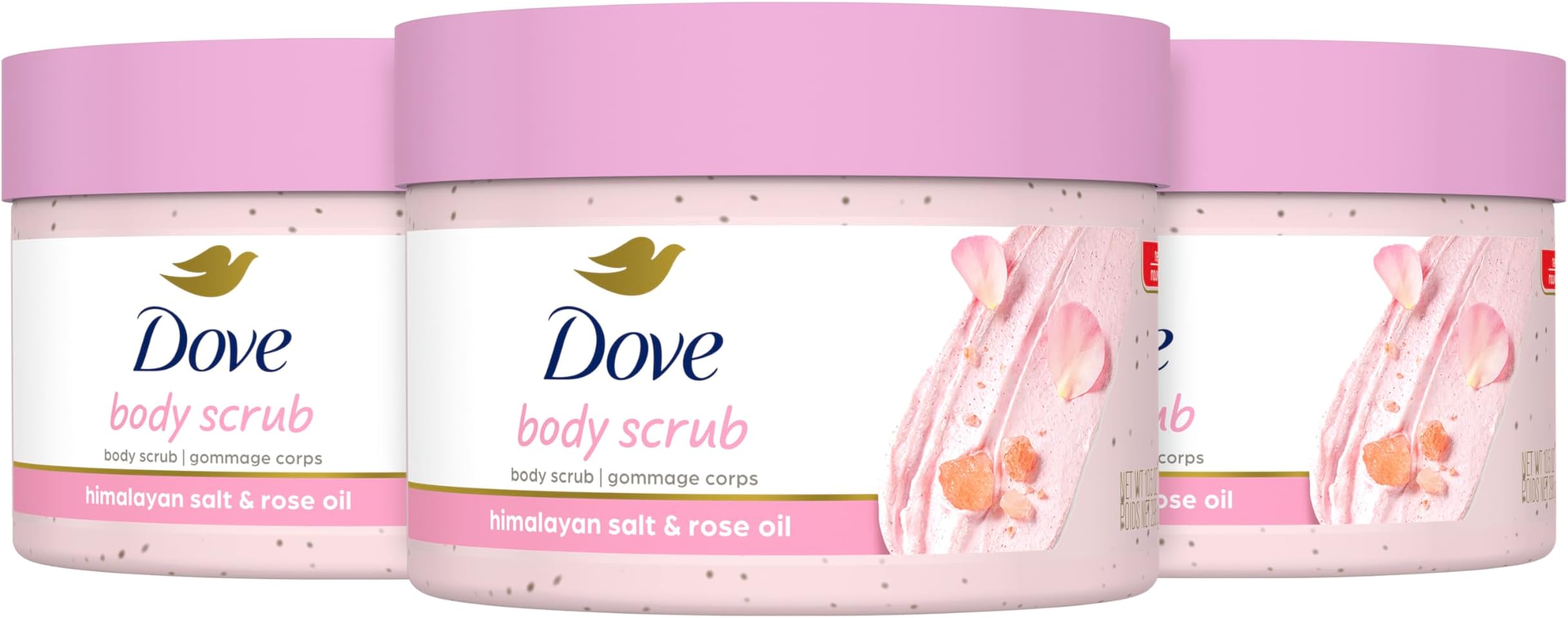Amazon.com : Dove Scrub For Silky Smooth Skin Brown Sugar & Coconut ...
