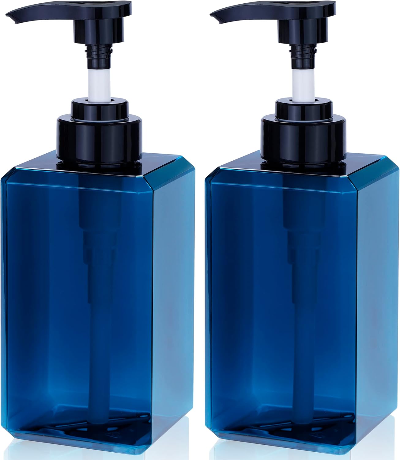 Plastic Soap Dispenser, Refillable Pump Bottle Dispenser, Washing up ...