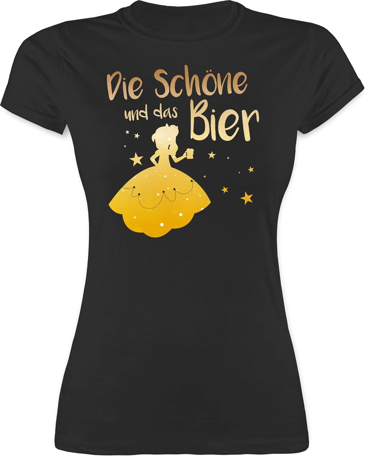 Shirt Damen - JGA Junggesellenabschied Frauen - Die Schöne und das Bier ...