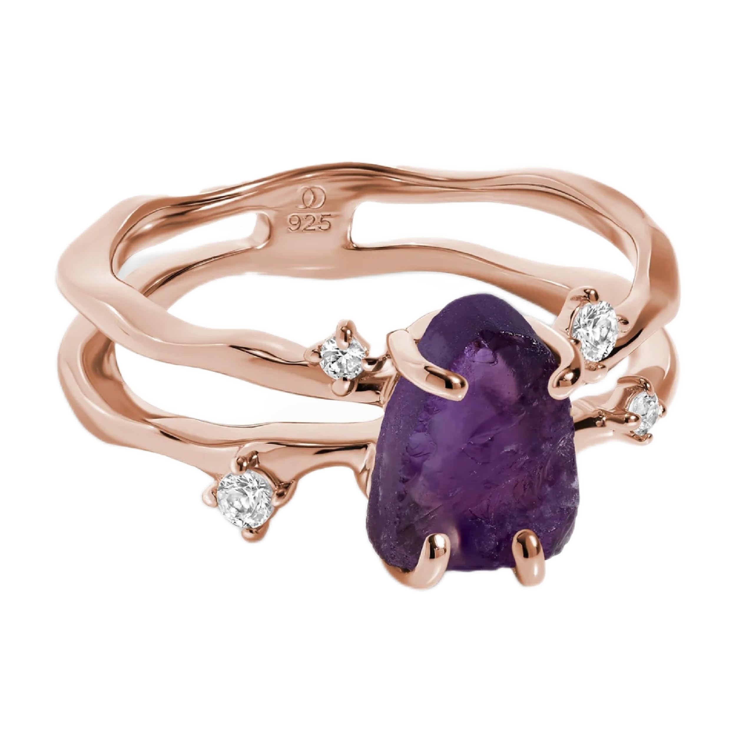 Amazon.com: Moon Magic - Authentic Moonstone Ring - Flow/Real 925 ...