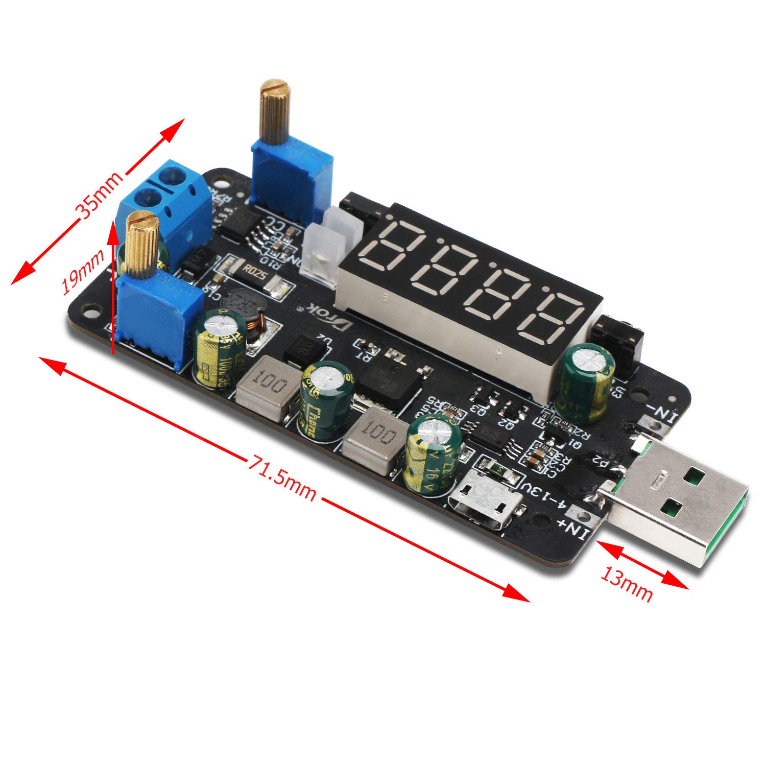 2A BUCK-BOOST CONVERTER W/ LED DISPLAY – Aretronics, 47% OFF