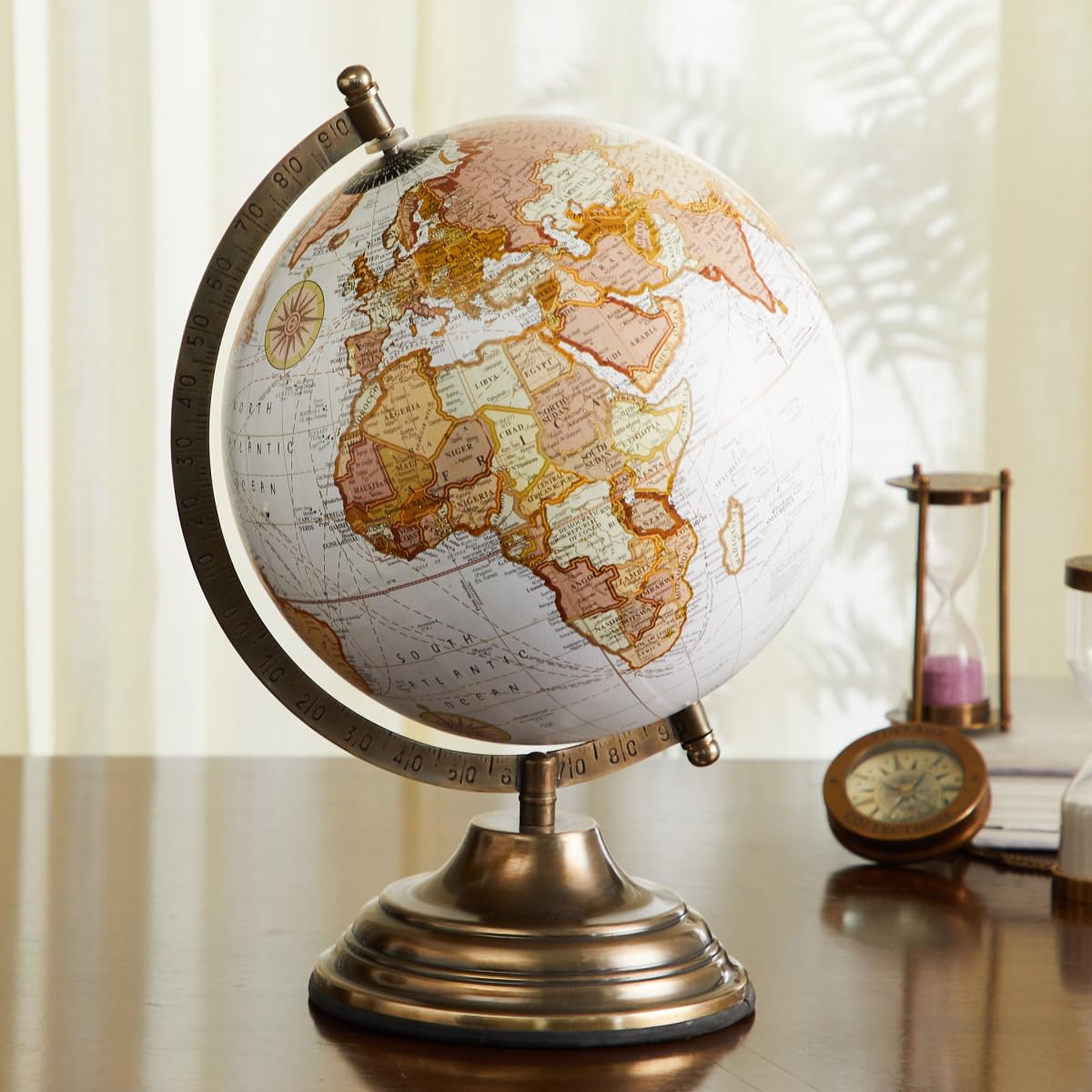 Buy Home Centre Corsica Cronus Metal Globe Table Accent Online at Low ...