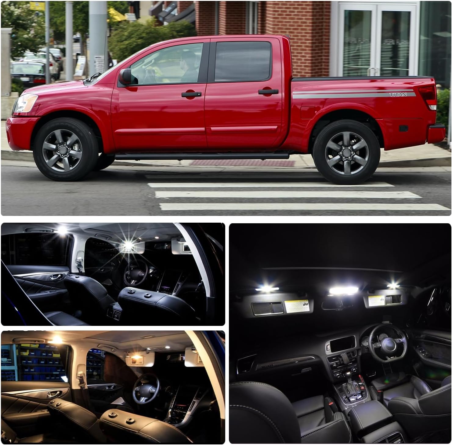 Amazon.com: Interior LED Lights Kit for Nissan Titan 2004 2005 2006 ...