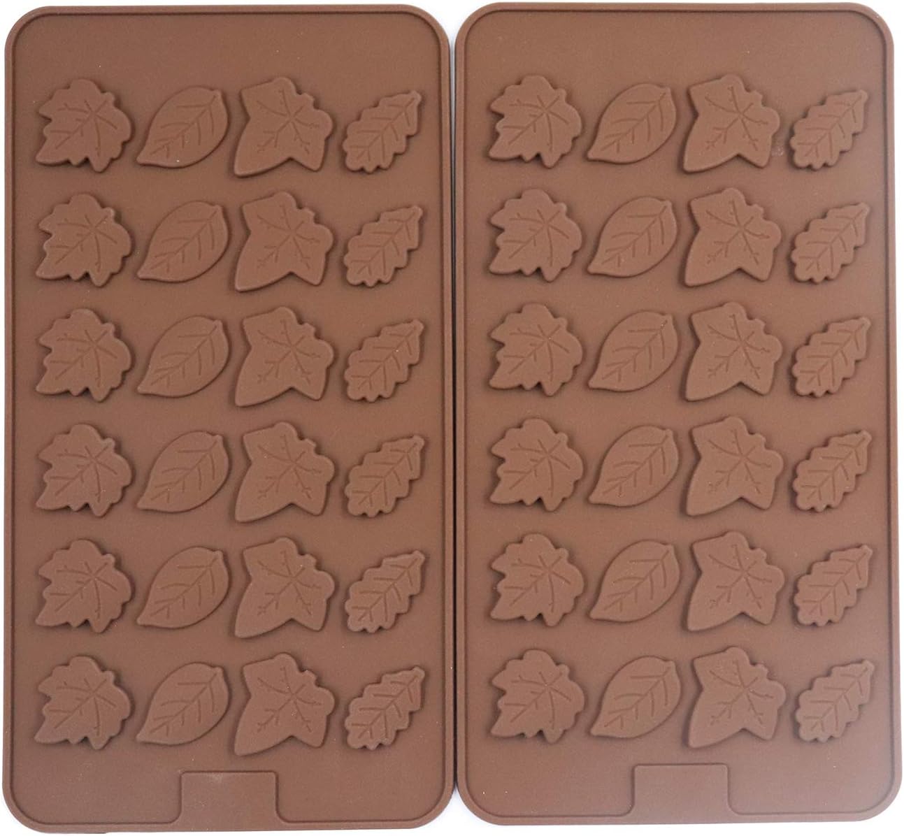 Amazon.com: Orapink Leaf Silicone Chocolate Moulds Tiny leaves Shape ...