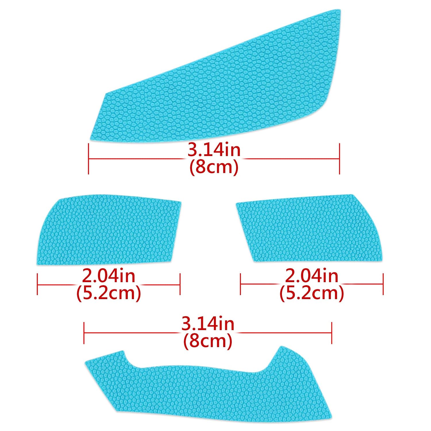 Buy Linkidea Mouse Anti-Slip Grip Tape, Grips Stickers Compatible with ...