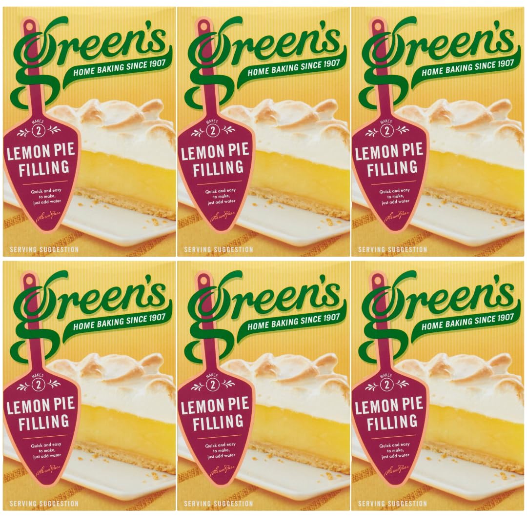 Lemon Pie Bundle with Green's Lemon Pie Filling Mix 140g (6 Pack ...