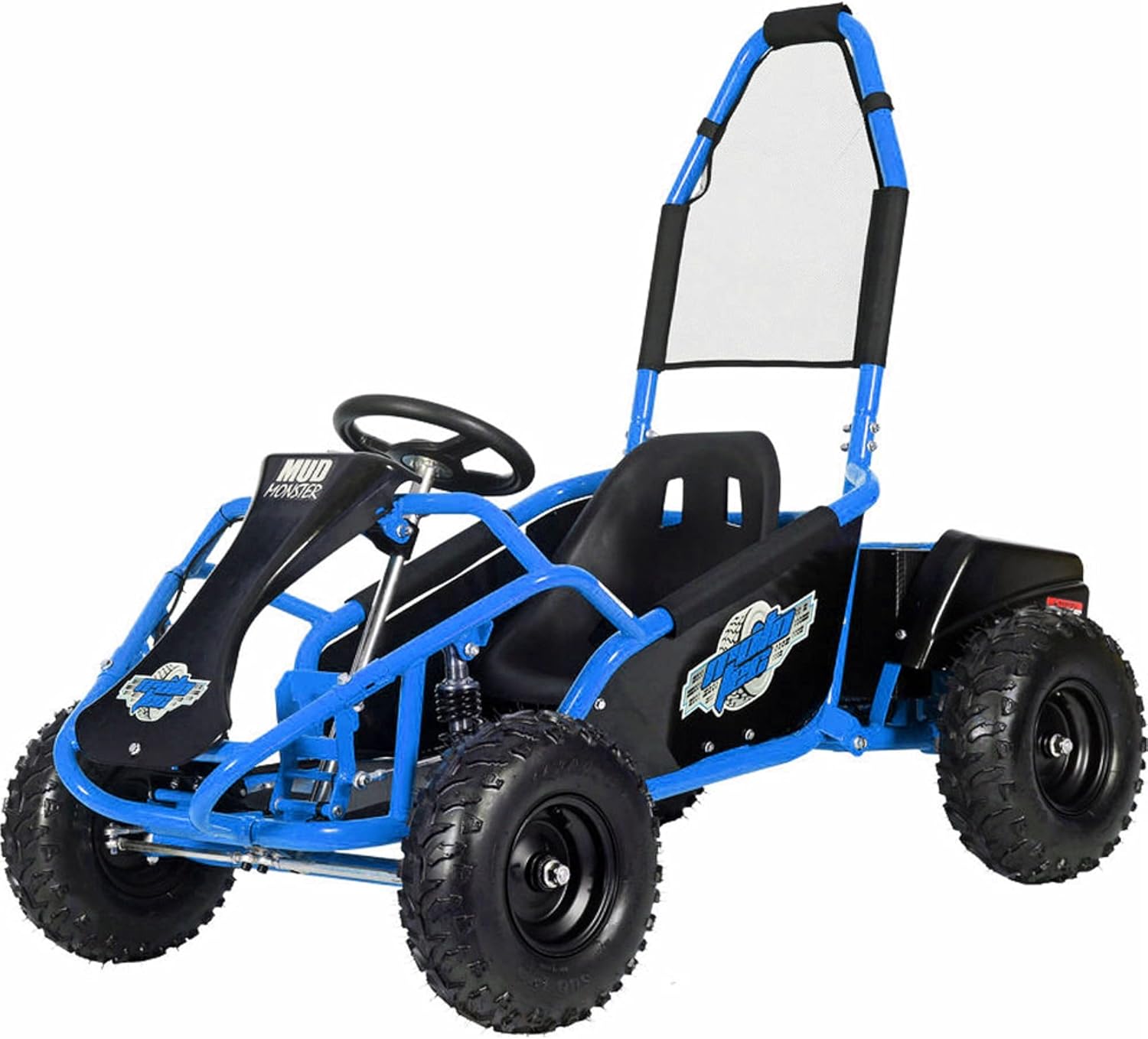 Amazon.com: MotoTec Mud Monster Kids Electric 48v 1000w Go Kart Full ...