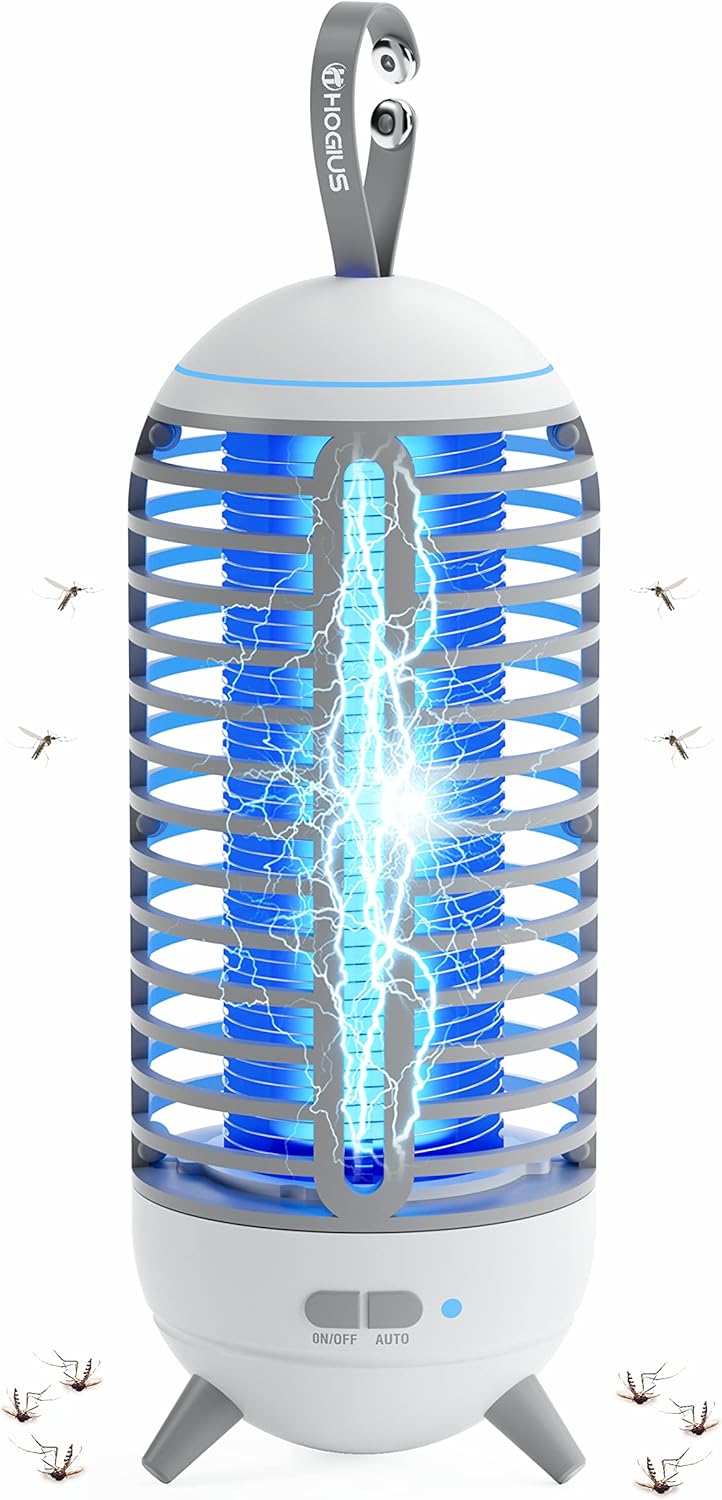 Amazon.com : Cordless Bug Zapper Outdoor & Fly Zapper Indoor & Wireless ...
