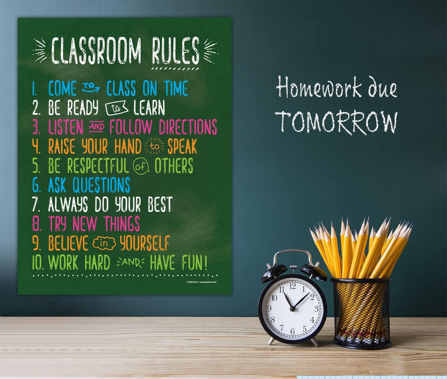 Buy Classroom Rules Poster Laminated 17x22 Inches Class Rules buy-classroom-rules-poster-laminated-17x22-inches-class-rules