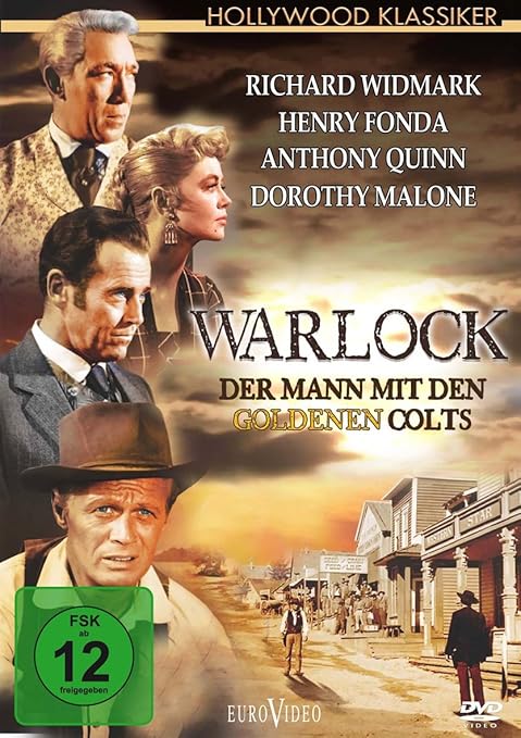 Warlock - Der Mann mit den goldenen Colts: Amazon.de: Widmark, Richard ...