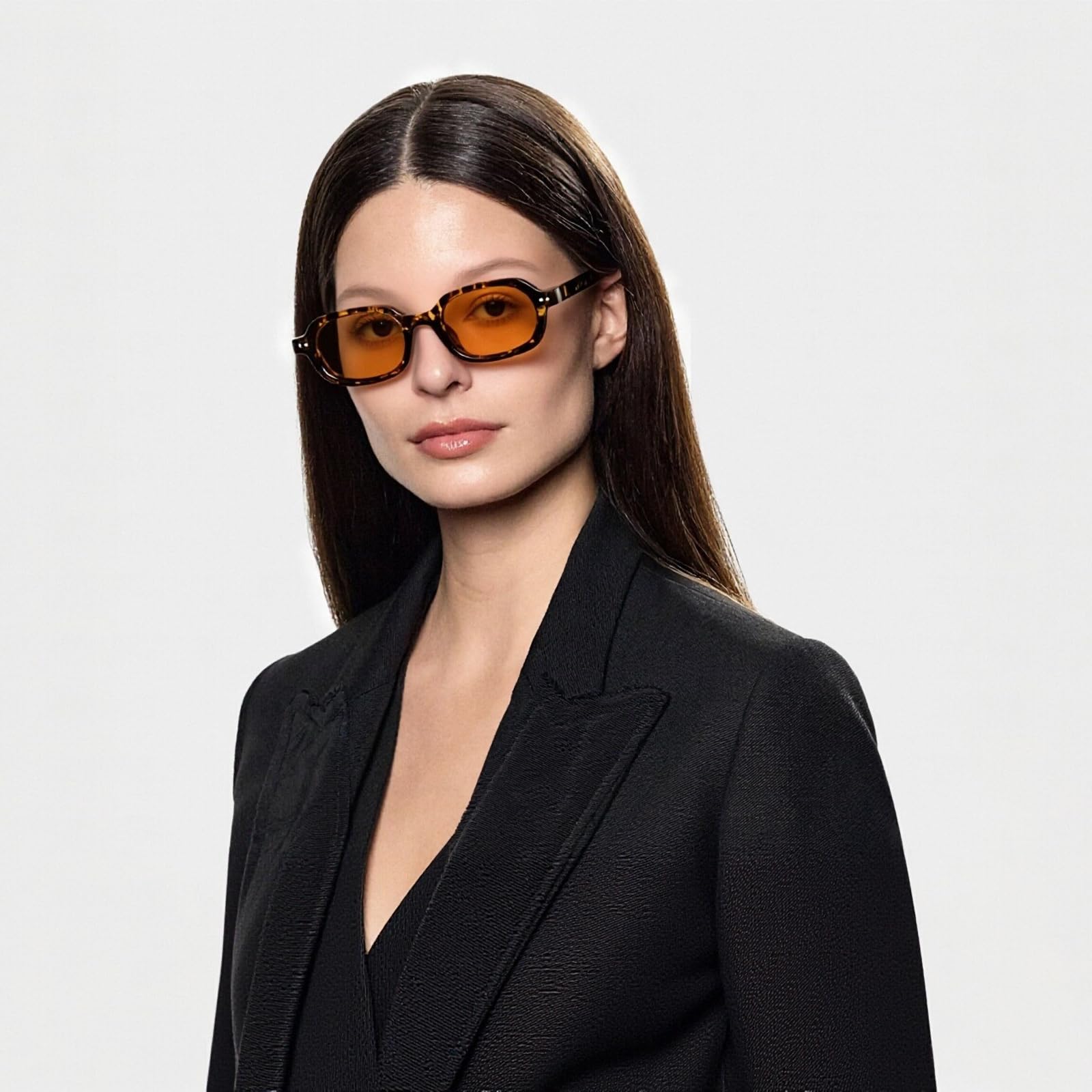 Snapklik.com : COASION Skinny Rectangle Sunglasses For Women - 90s ...