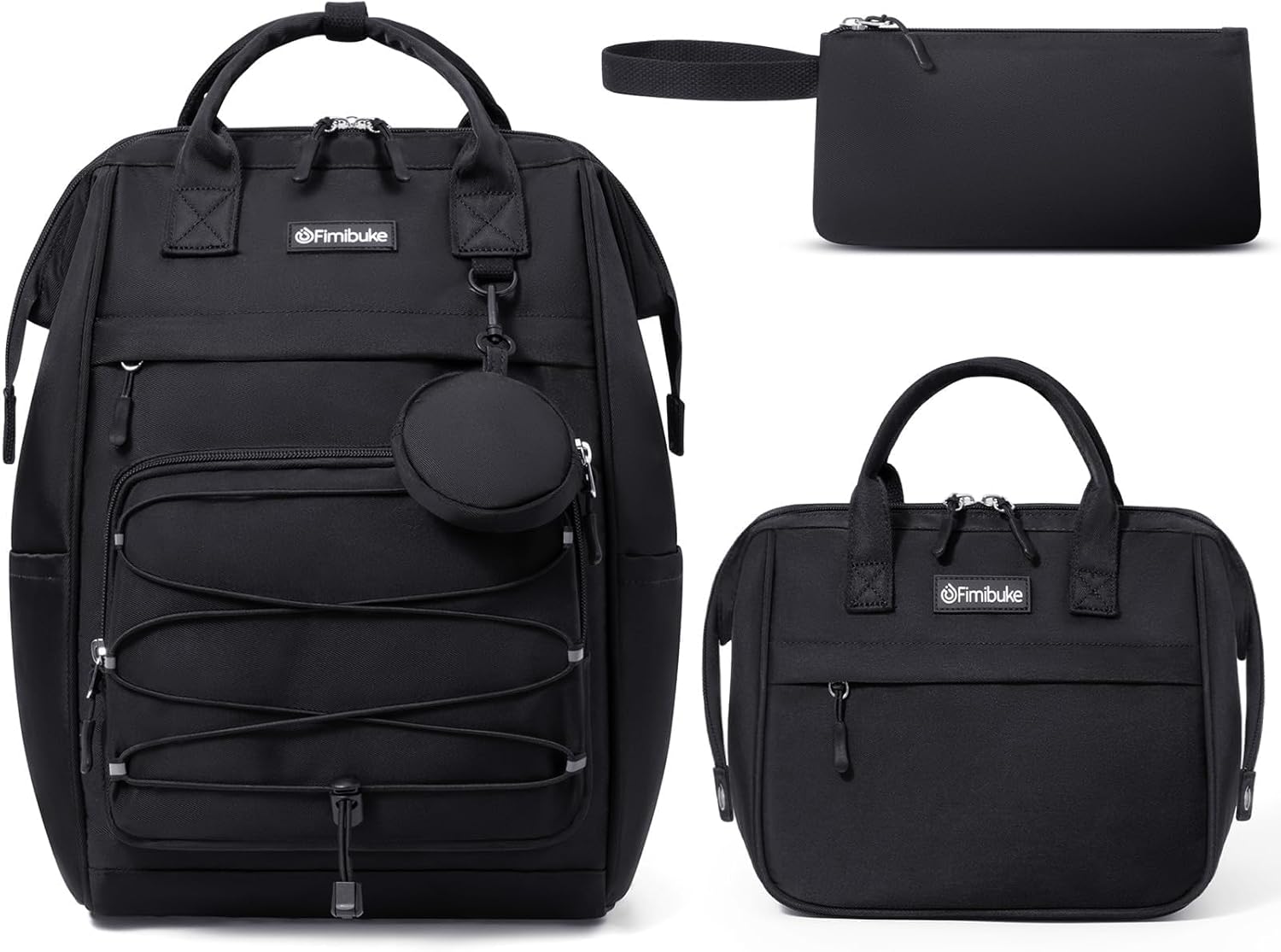 Amazon.com | Fimibuke Backpack for School Girls, 4 PCS Waterproof Kids ...