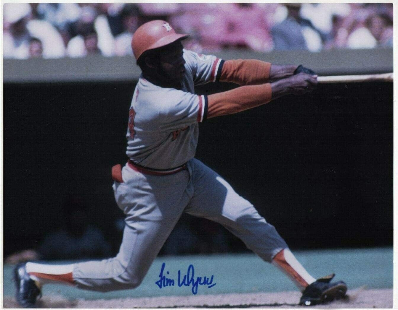 Autographed Wynn Picture - Jimmy 11 X 14 - Autographed MLB Photos at ...
