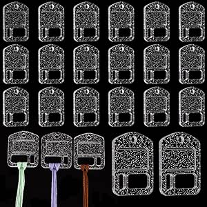 Amazon.com: PH PandaHall 20pcs Acrylic Thread Drops Embroidery Floss ...