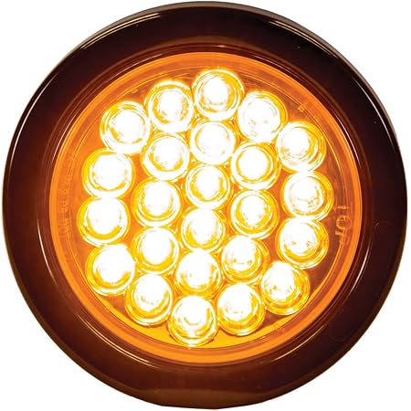 Amazon.com: Buyers Products SL65AO 6-Inch Oval LED Recessed Strobe ...