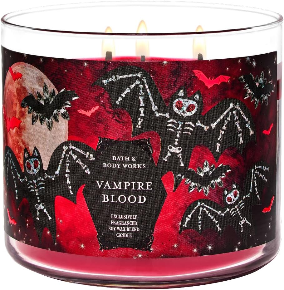 Amazon.com: Vampire Blood Candle - Red Berries + Night Jasmine ...