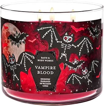 Amazon.com: Vampire Blood Candle - Red Berries + Night Jasmine ...