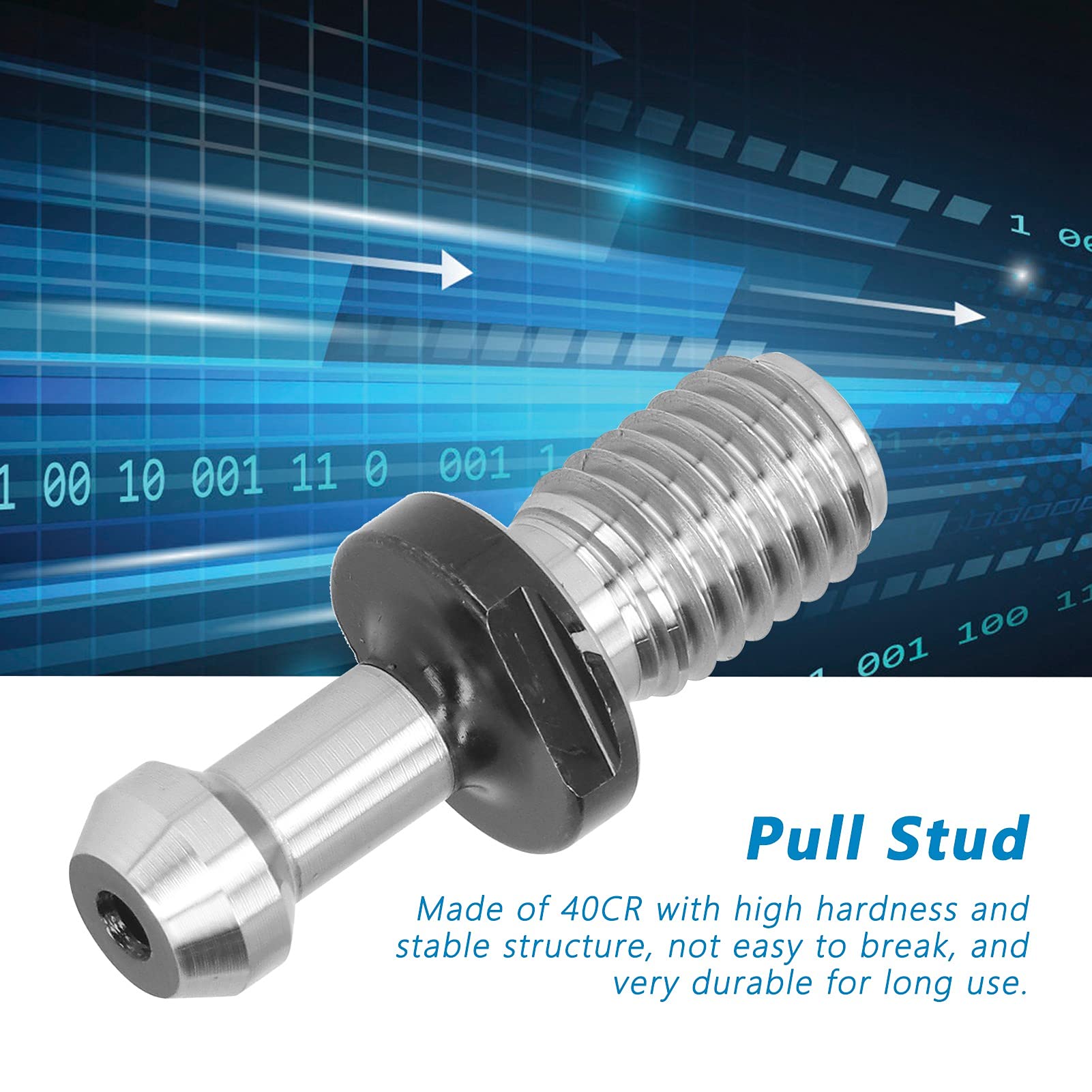CAT40 45u00b0 Pull Stud Retention Knob Fits HAAS CAT 40 CNC Tool Holder ...