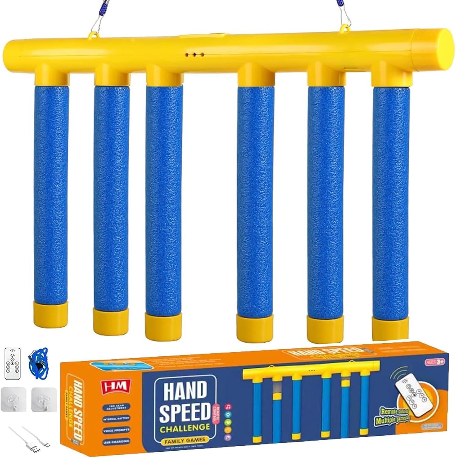 Amazon.com : KBBYT Reflective Drop Stick Challenge Game, Catch All Drop ...