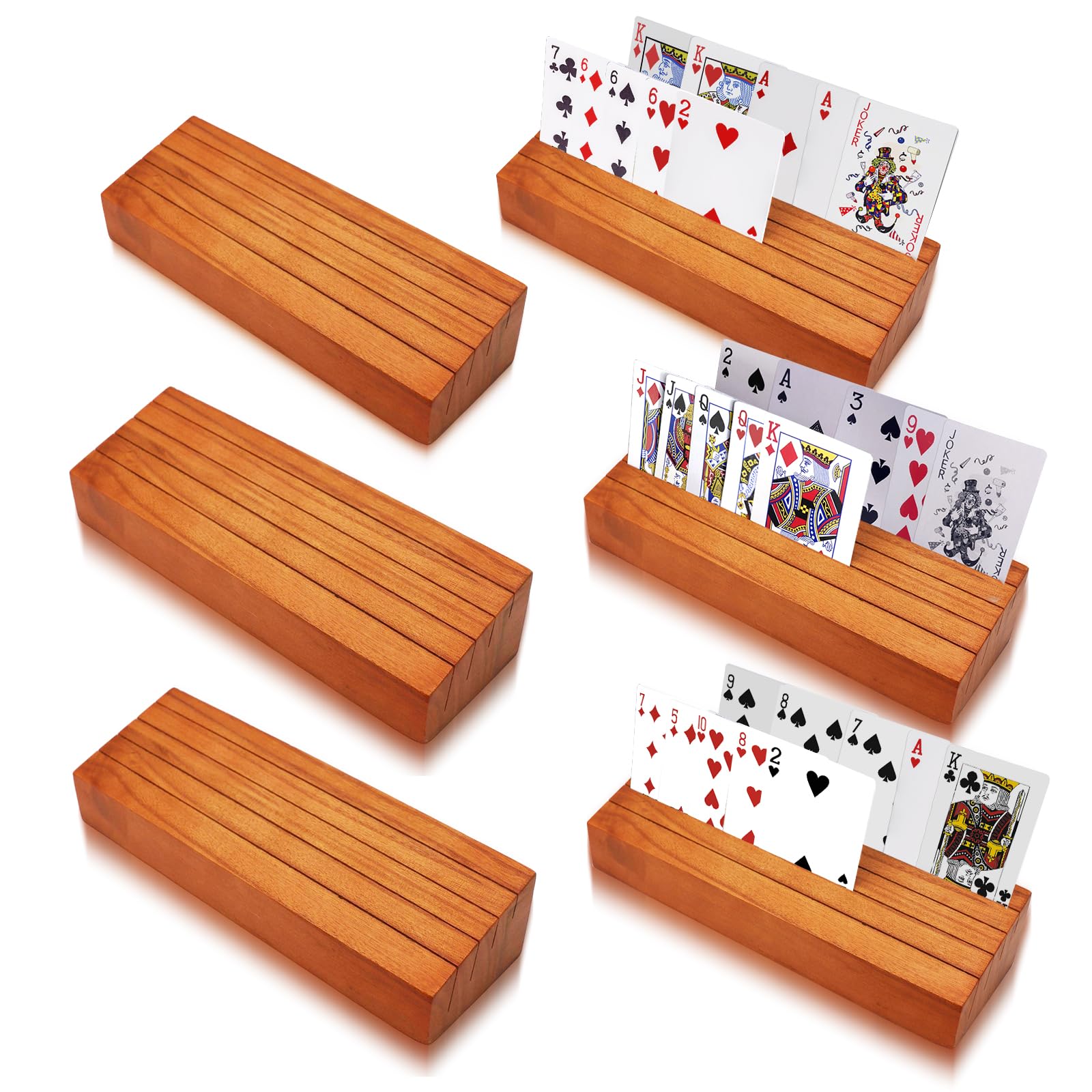 Amazon.com: hismocal Playing Card Holders Deck Stand, Play Cards Holder ...