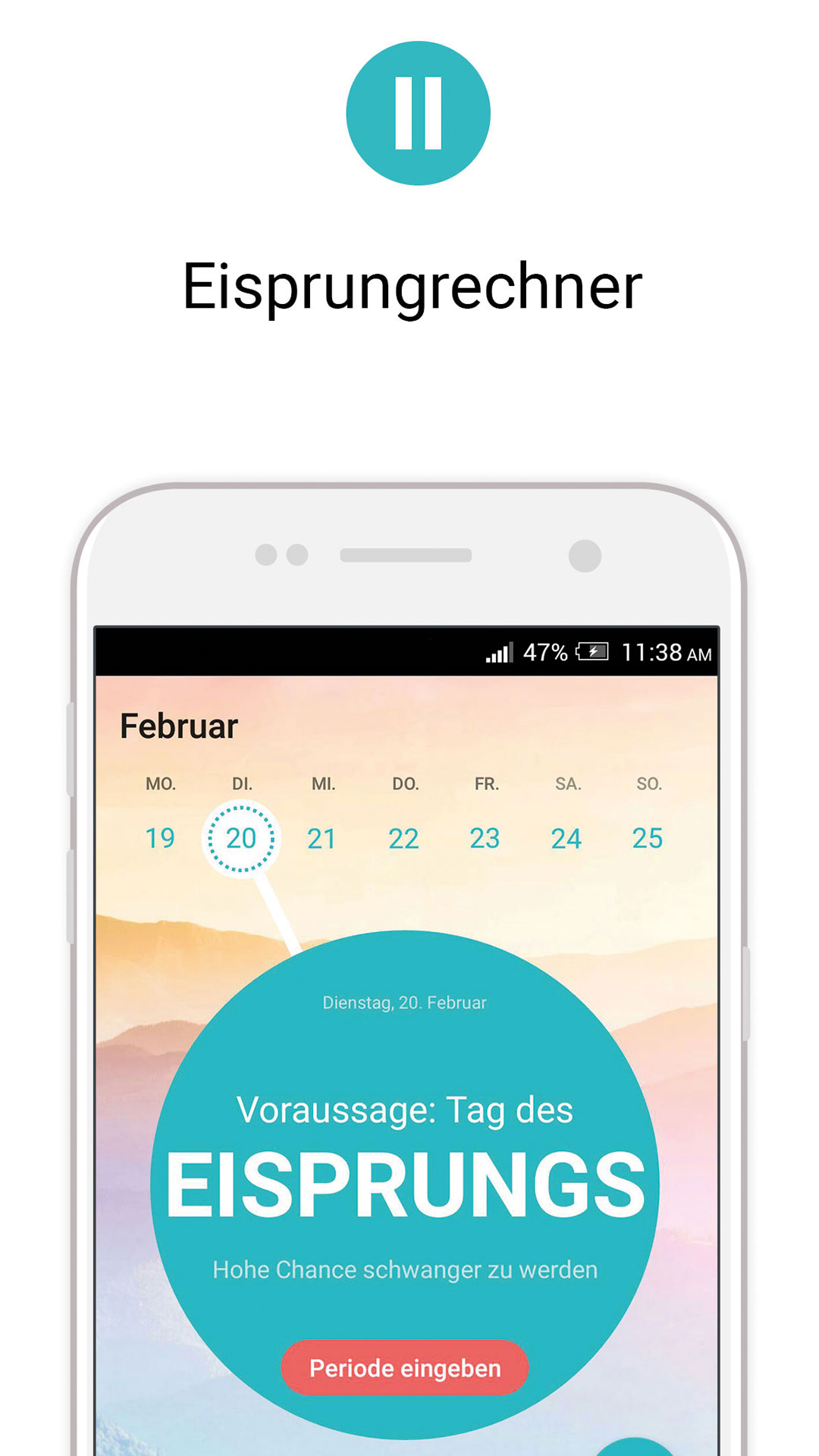 Zyklusapp Flo Mobiler Perioden Und Menstruationskalender Die 5 Besten