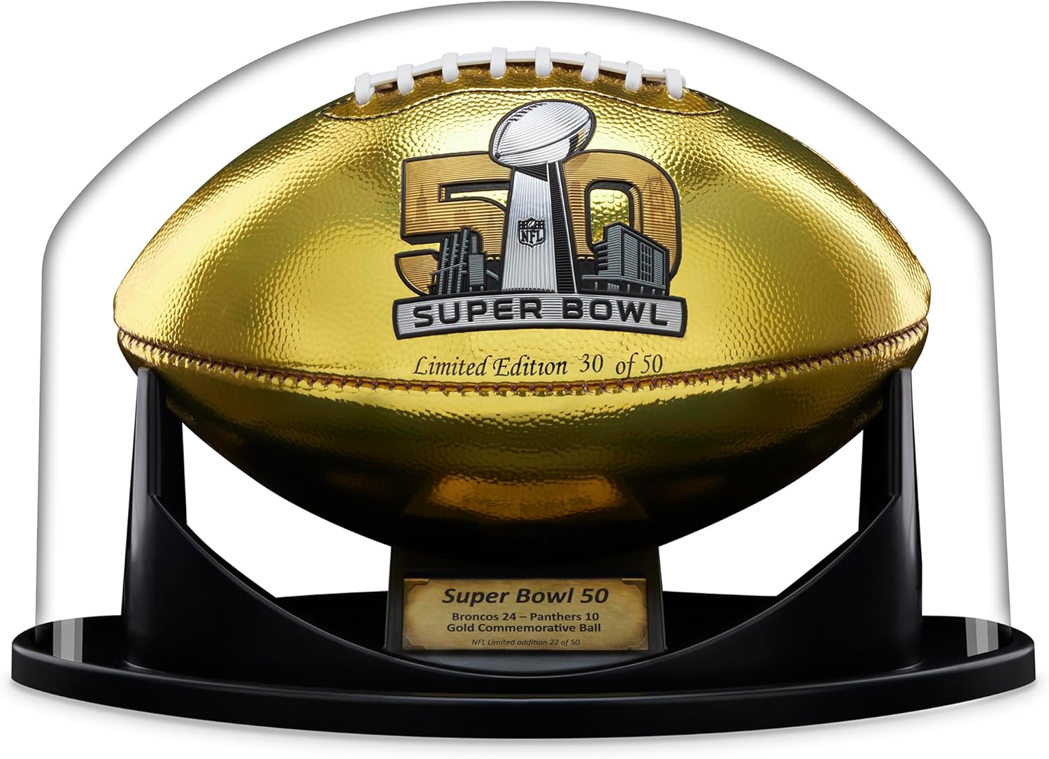 Amazon.com: Football Case for Signed Football, Football Case Display ...