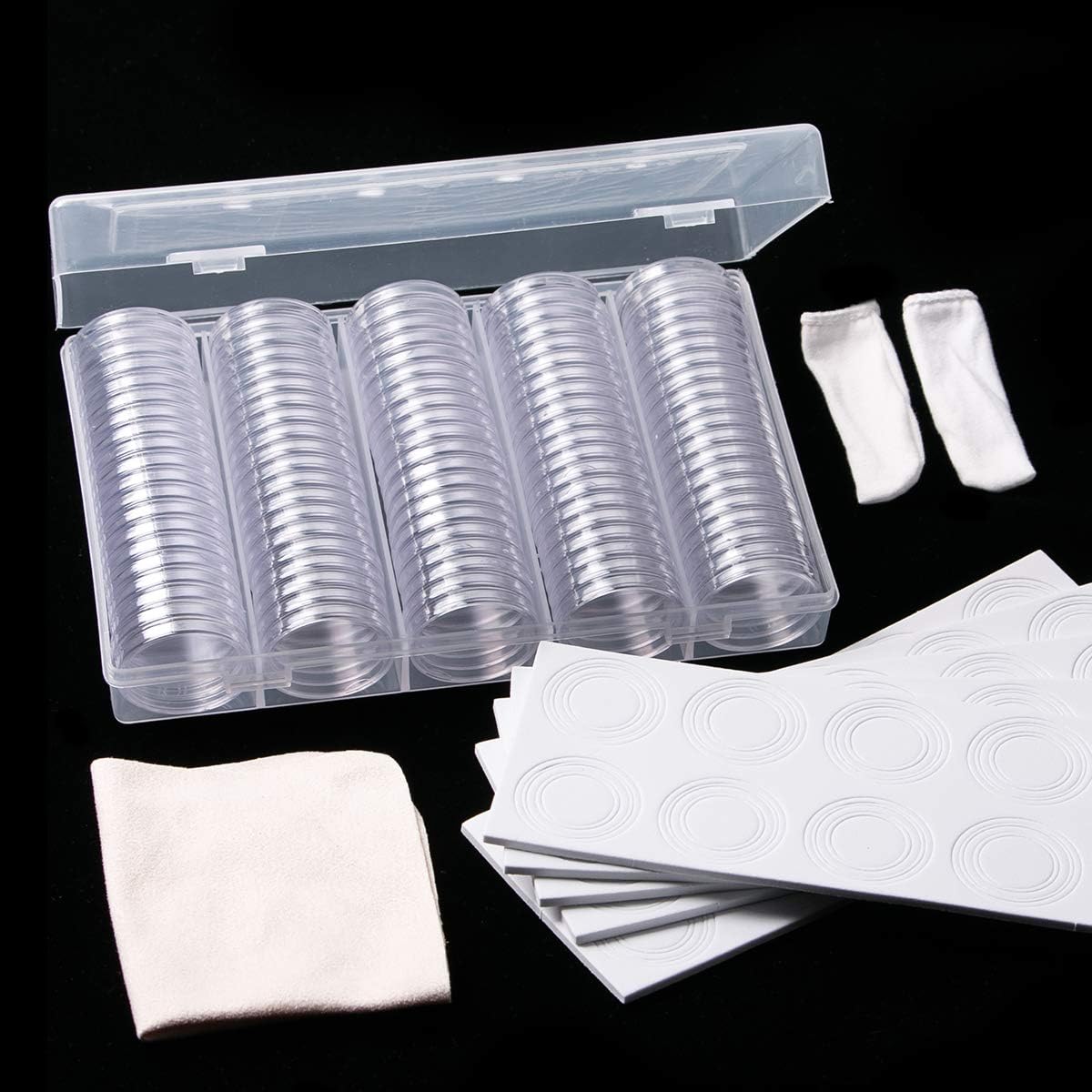 Amazon.com : 303 Pcs Coin Collecting Supplies 3 Pcs 2 x 2 Inch Coin ...