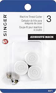 Amazon.com: SINGER 42071 Sewing Machine Thread Cutters, White 3 Piece ...