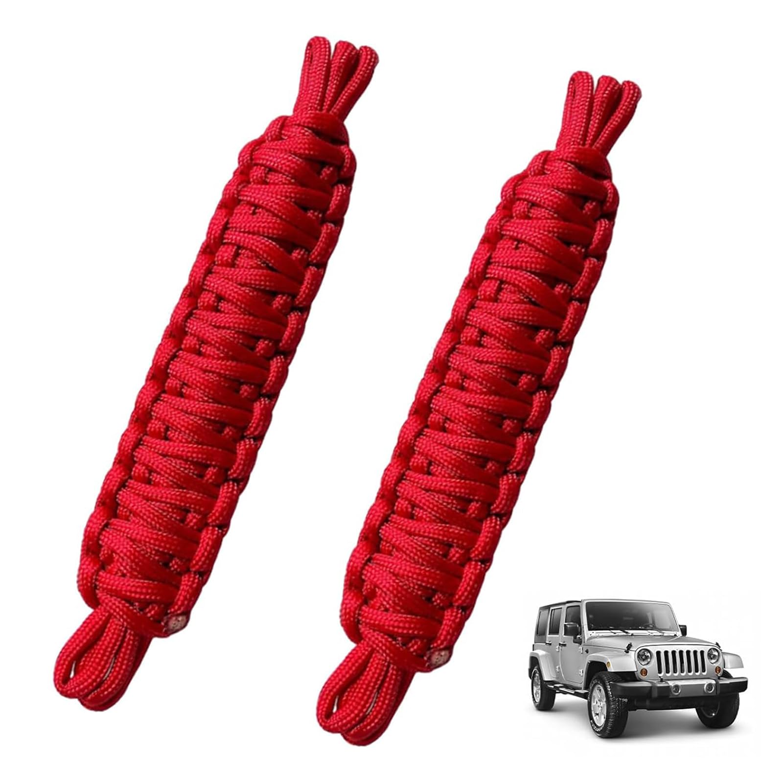 Snapklik.com : Yumfugu Pack-2 Car Door Limit Straps, Heavy-Duty ...