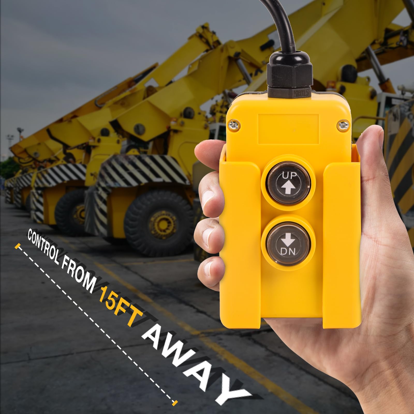 Snapklik.com : VAIDPRO 3 Wire Dump Trailer Remote Control Switch 12V DC ...