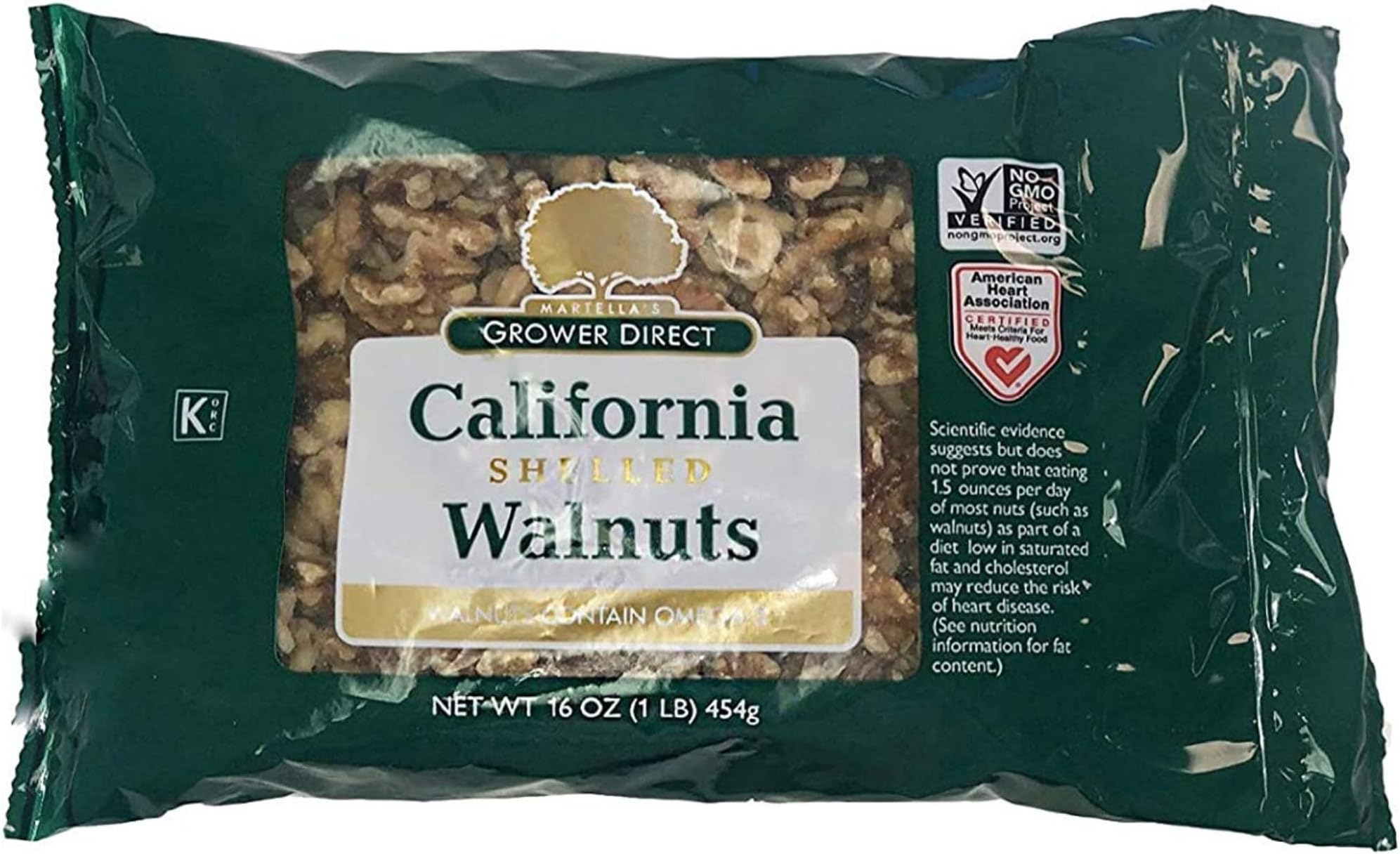 Amazon.com : Growers Direct Natural Premium California Shelled Walnuts ...