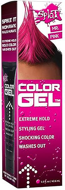 Amazon.com : SPLAT Splat Color Gel 1.5 Fl Oz Mr. Pink : Hair Care ...