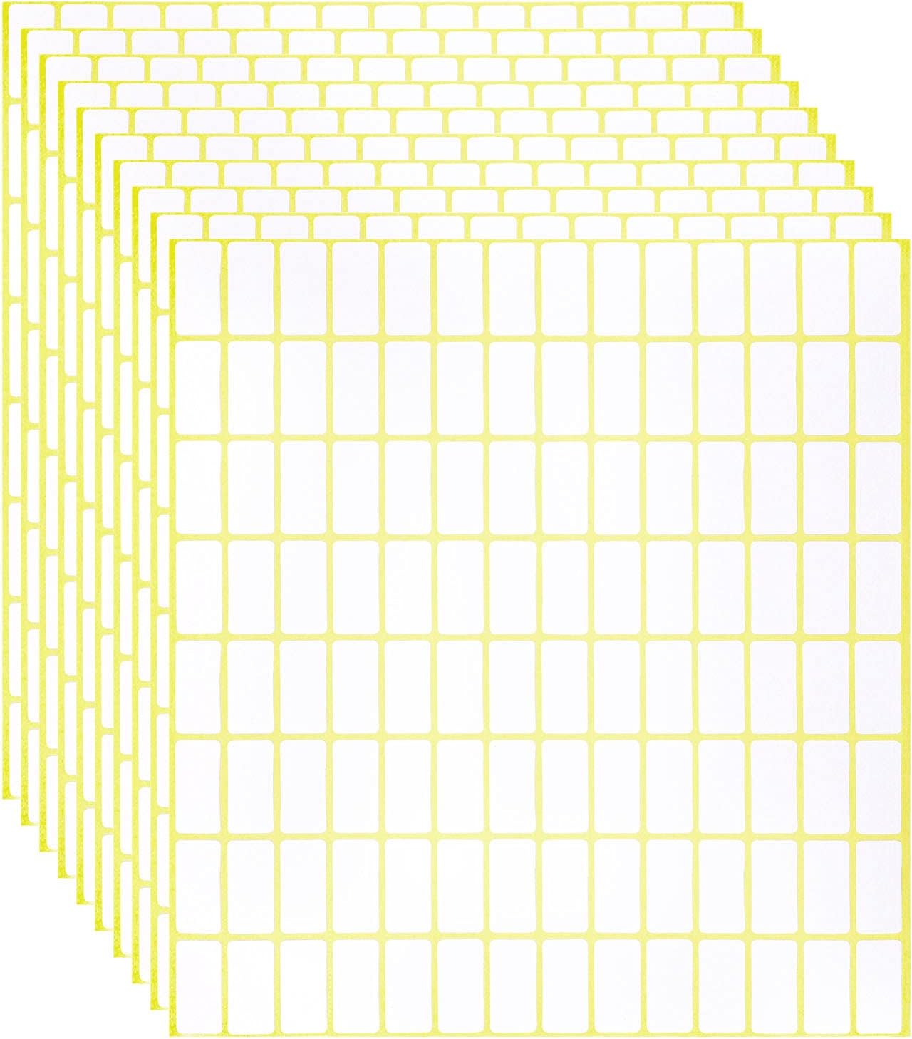 500 x Small Sticky Labels Price Stickers Self Adhesive Retail 19mm x ...