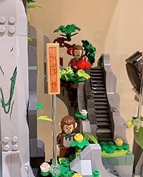 Amazon.com: LEGO Monkie Kid The Legendary Flower Fruit Mountain 80024 ...