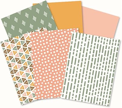Amazon.com: Whaline 90Pcs Boho Tissue Paper Triangle Dot Stripes Gift ...