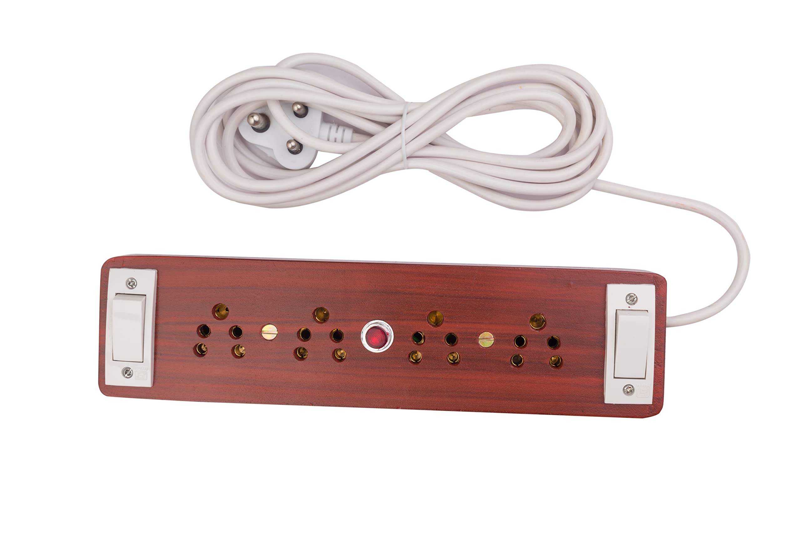 Buy RightCare Duhan Portable Wooden Electric Switch Board with LED ...