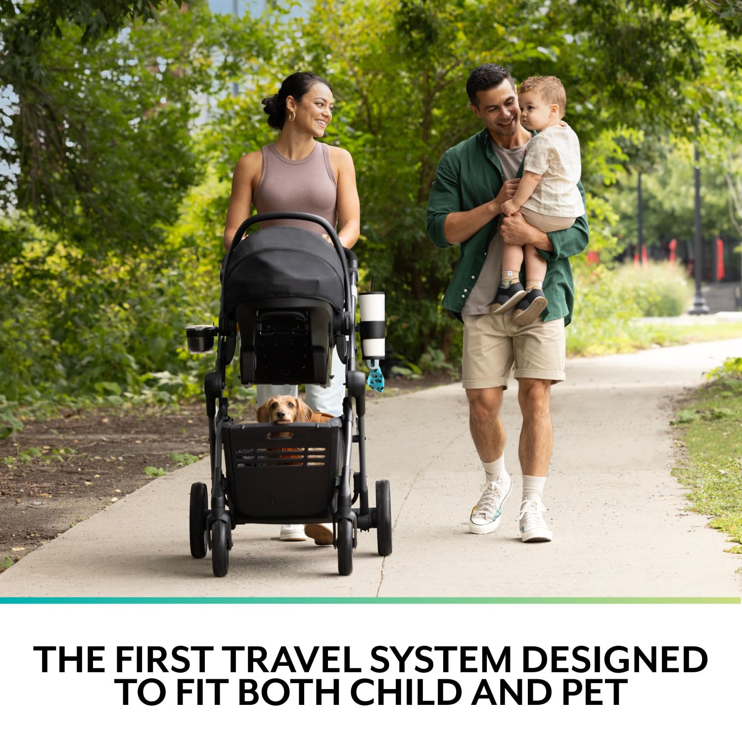 Snapklik.com : Evenflo Pivot Troop Child And Pet Modular Travel System